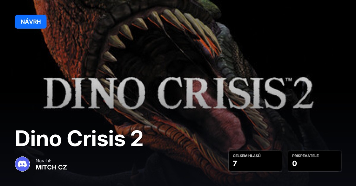 Čeština do hry Dino Crisis 2 – návrh překladu | Komunitní Překlady